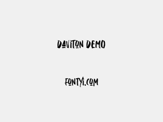 Daviton DEMO - 字易网