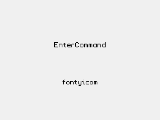 EnterCommand - 字易网