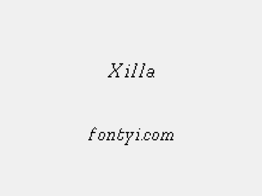 Xilla - 字易网