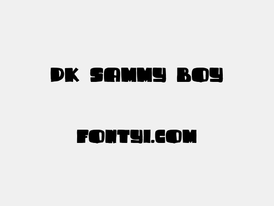 DK Sammy Boy - 字易网