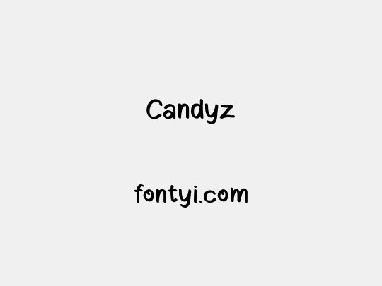 Candyz - 字易网