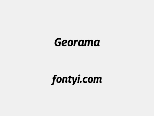 Georama - 字易网