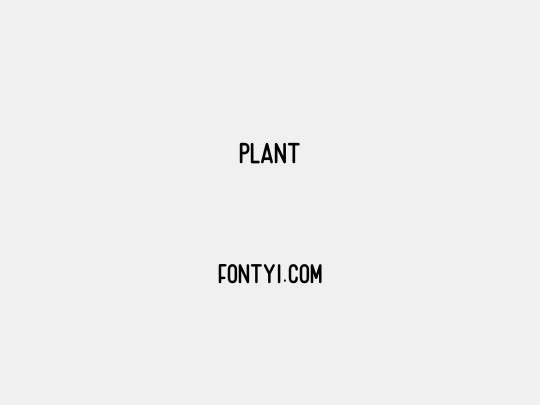 Plant - 字易网