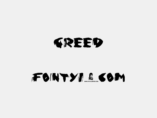 Greed - 字易网
