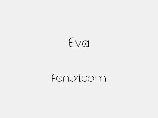 Eva - 字易网