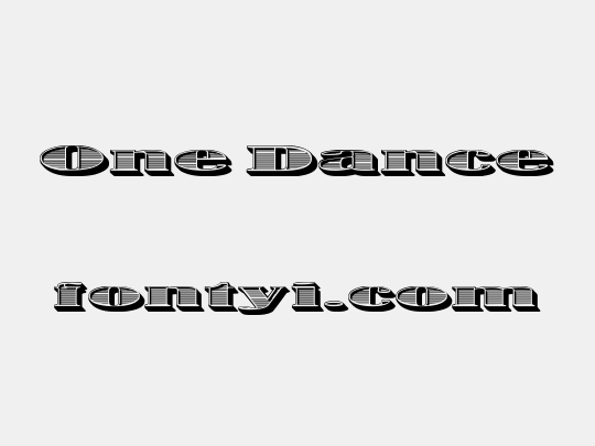 One Dance - 字易网