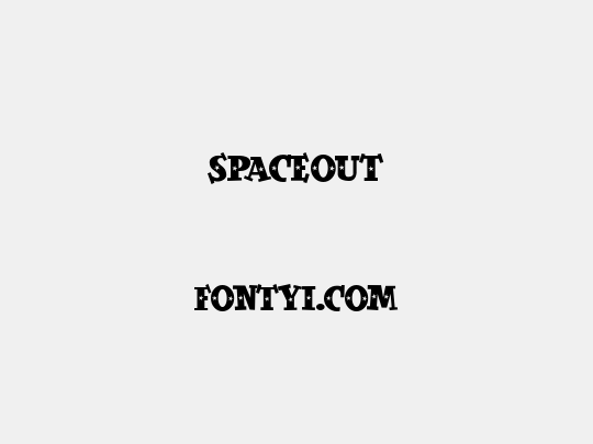 SpaceOut - 字易网
