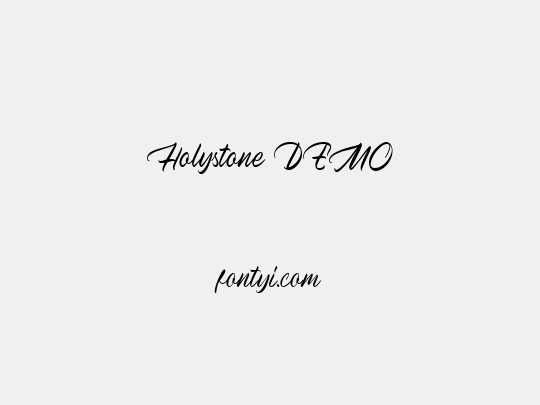 Holystone DEMO - 字易网