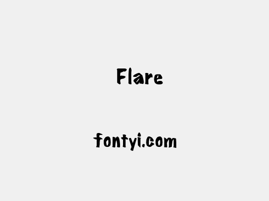 ©Flare - 字易网
