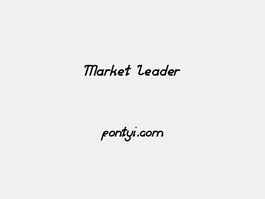 Market Leader - 字易网