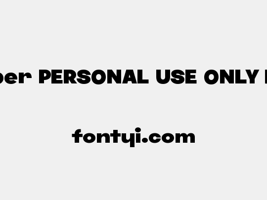 Jumper PERSONAL USE ONLY Black - 字易网